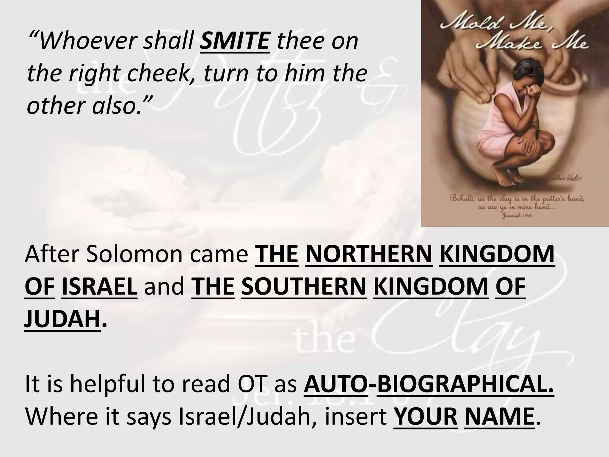 The Potter and Clay (rich irwin) | PPT