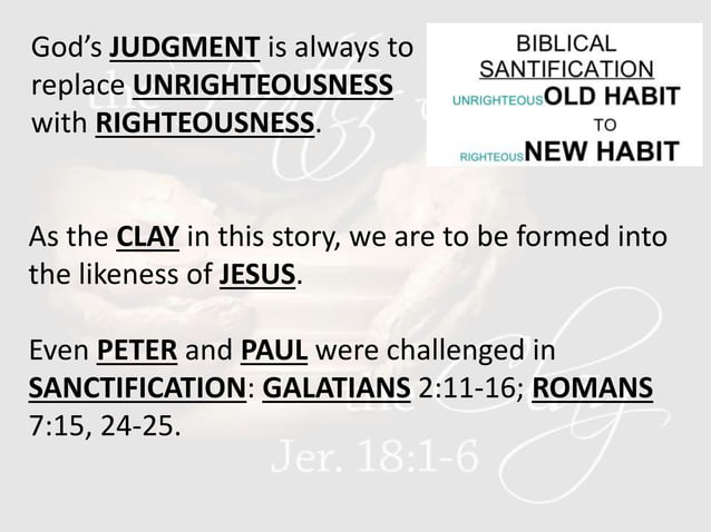 The Potter and Clay (rich irwin) | PPT