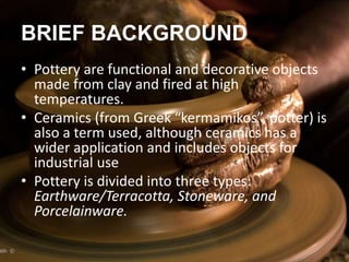 Pottery | PPTX