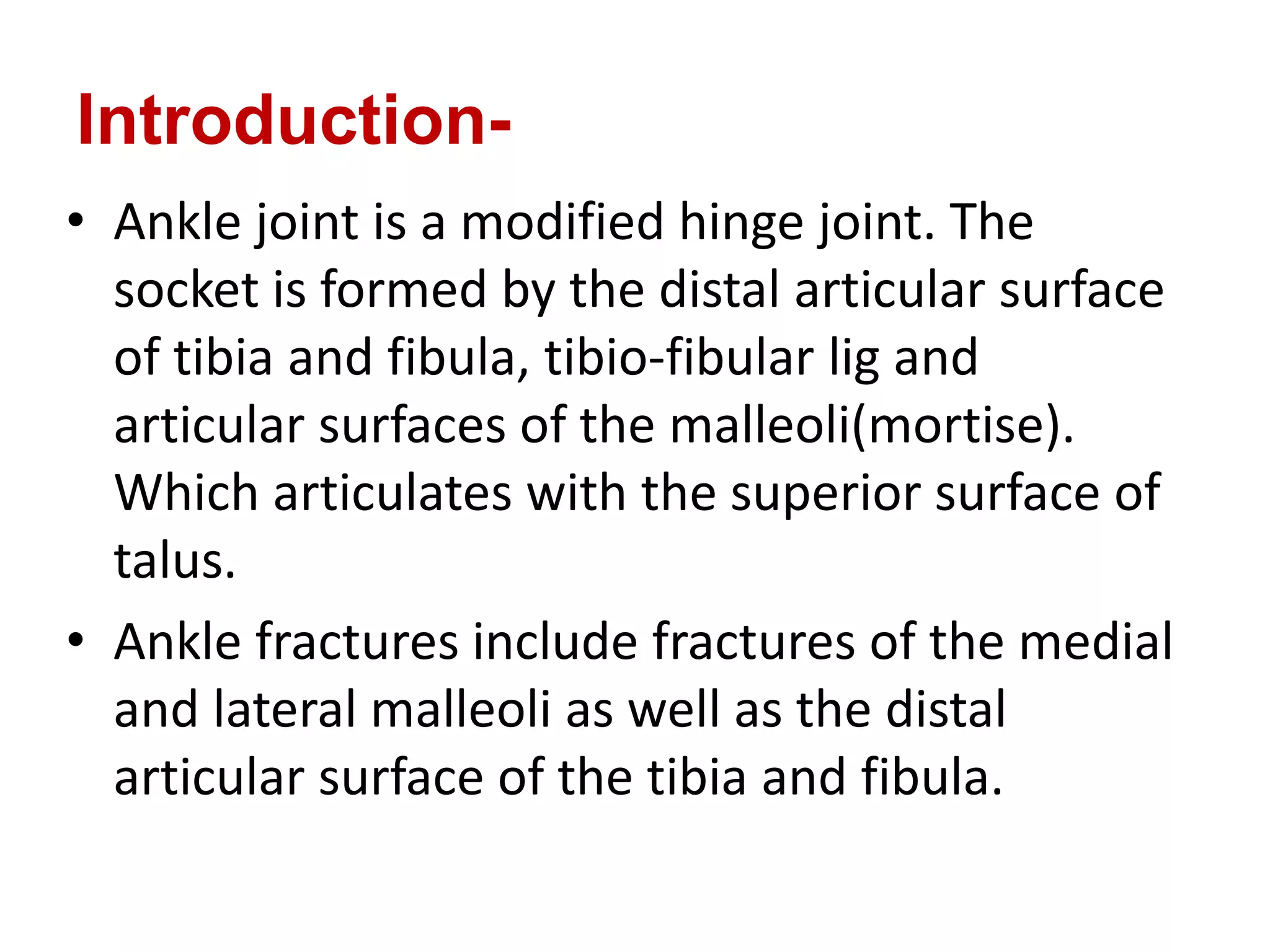 Pott’s fracture | PPTX