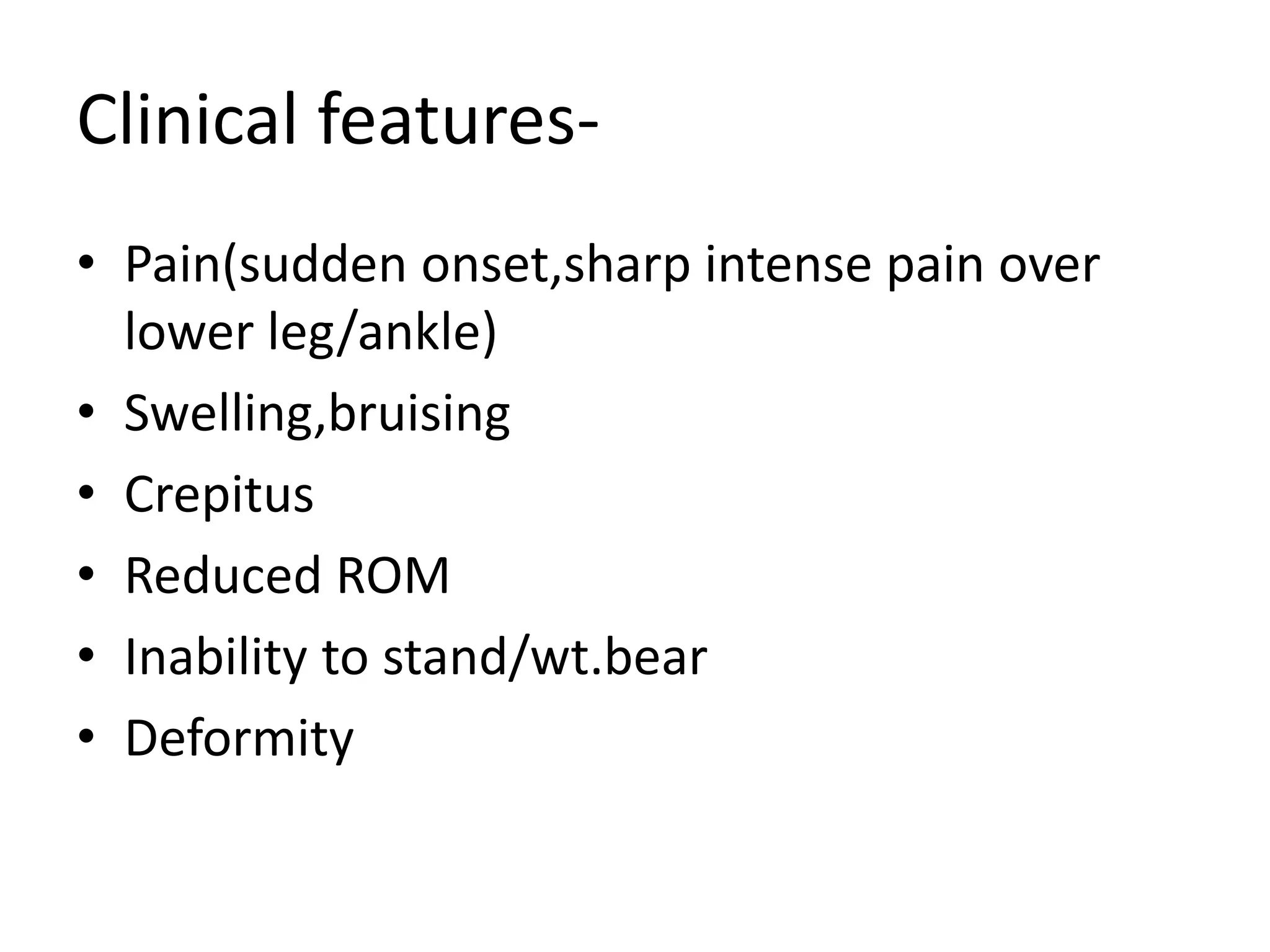 Pott’s fracture | PPTX