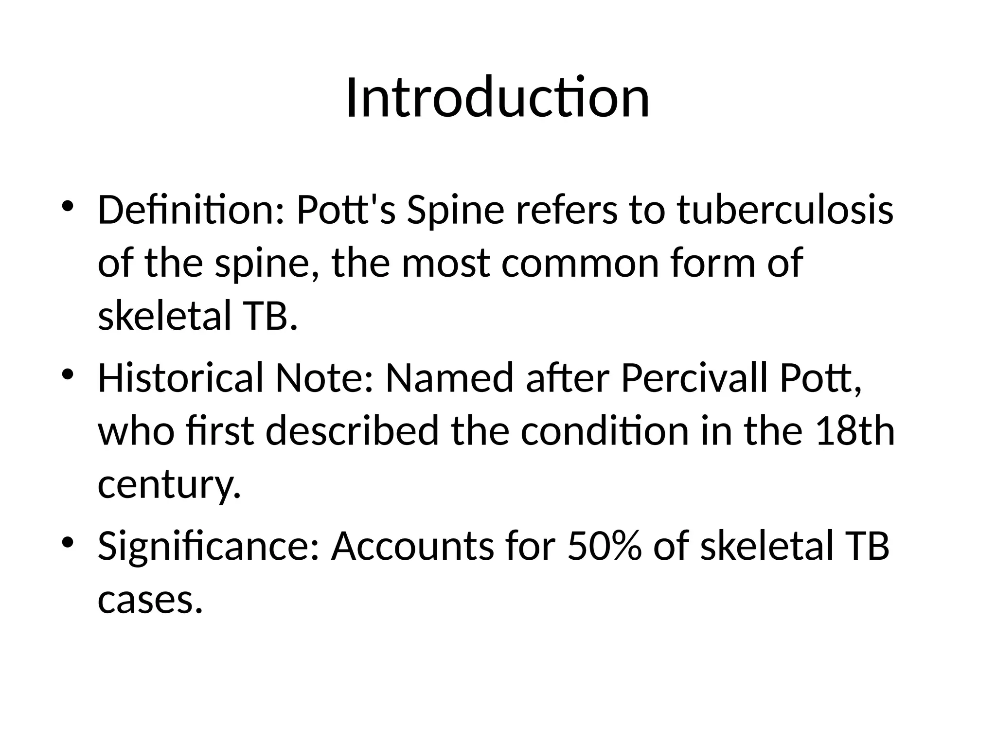 Potts_Spine_Presentation.pptx for mbbs . | PPTX
