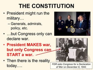 POTUS as Commander in Chief | PPT