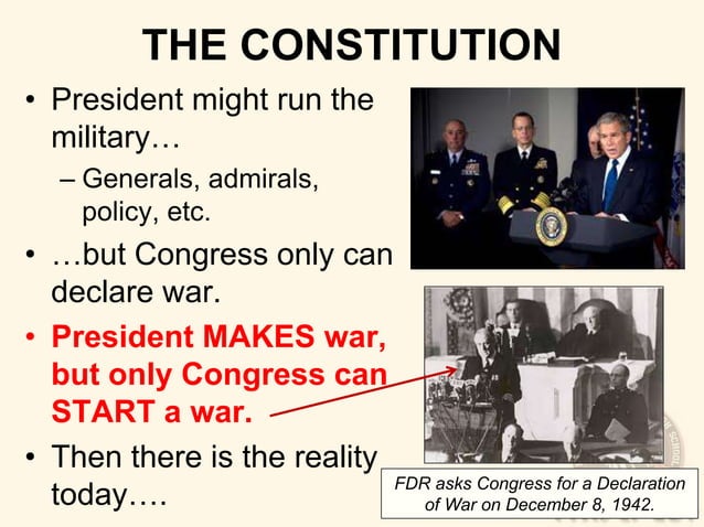 POTUS as Commander in Chief | PPT