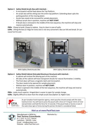 Pouch compression 2018 | PDF