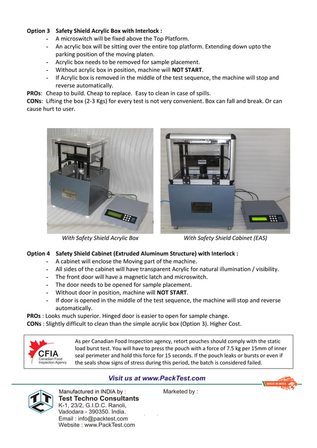 Pouch compression 2018 | PDF