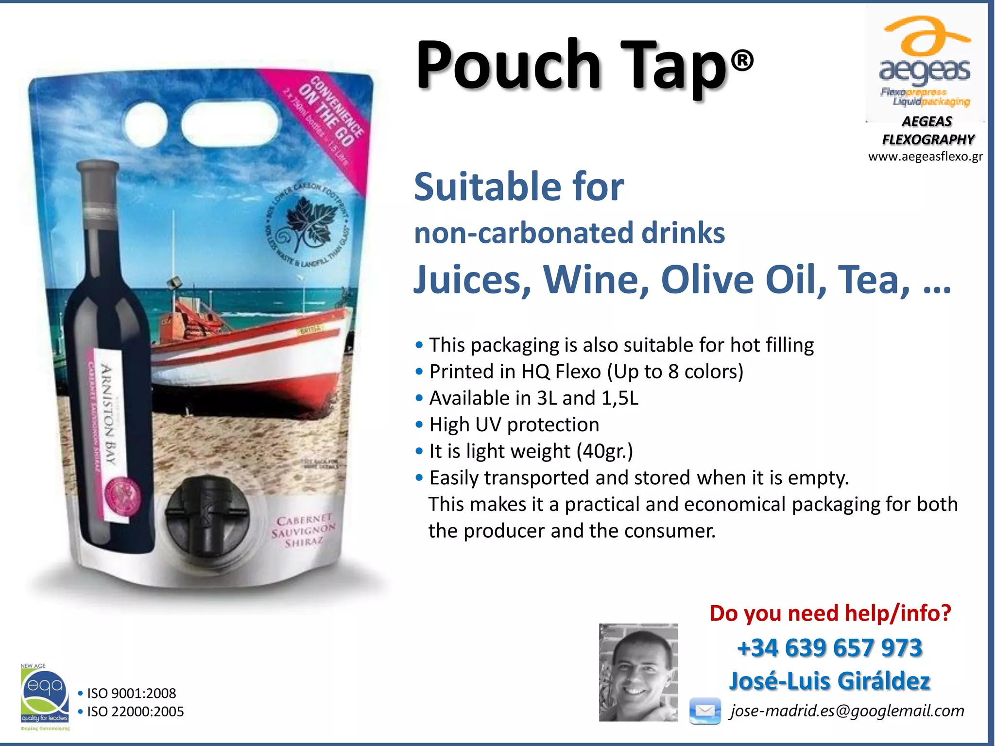 Pouch tap english | PPT