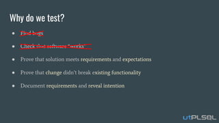POUG Meetup 1st MArch 2019 - utPLSQL v3 - Testing Framework for PL/SQL ...