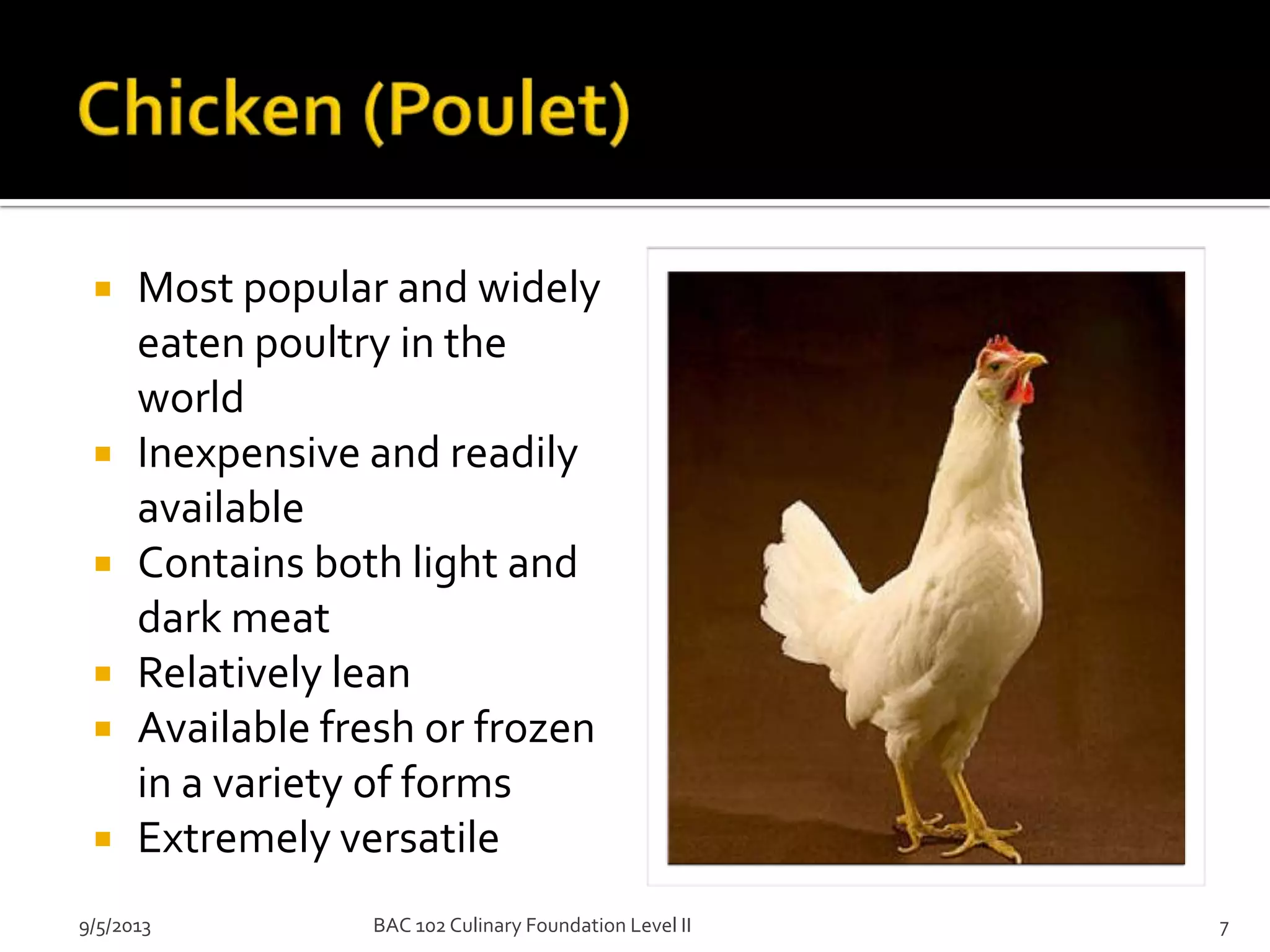 Poultry | PPTX