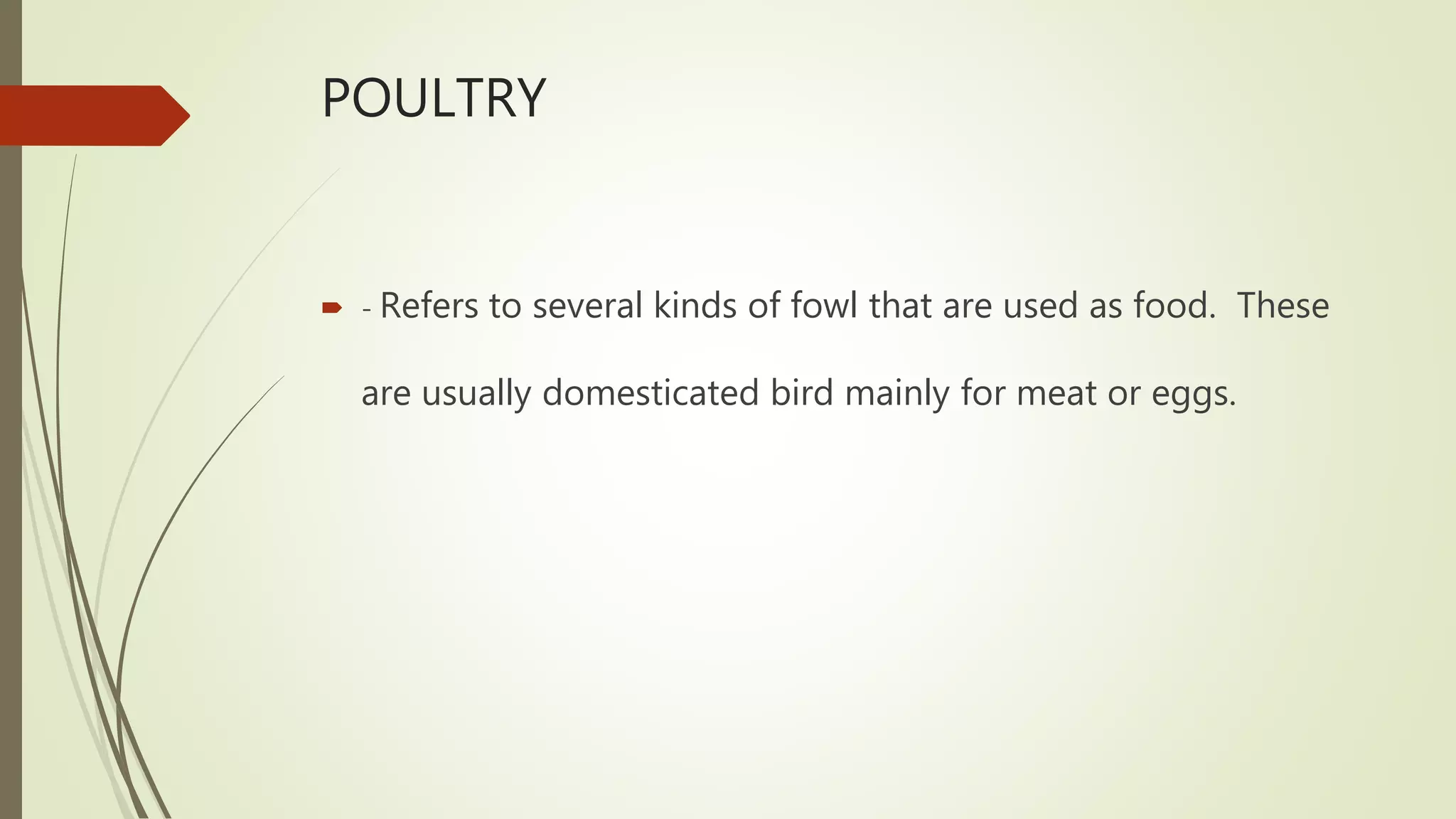 Poultry | PPTX