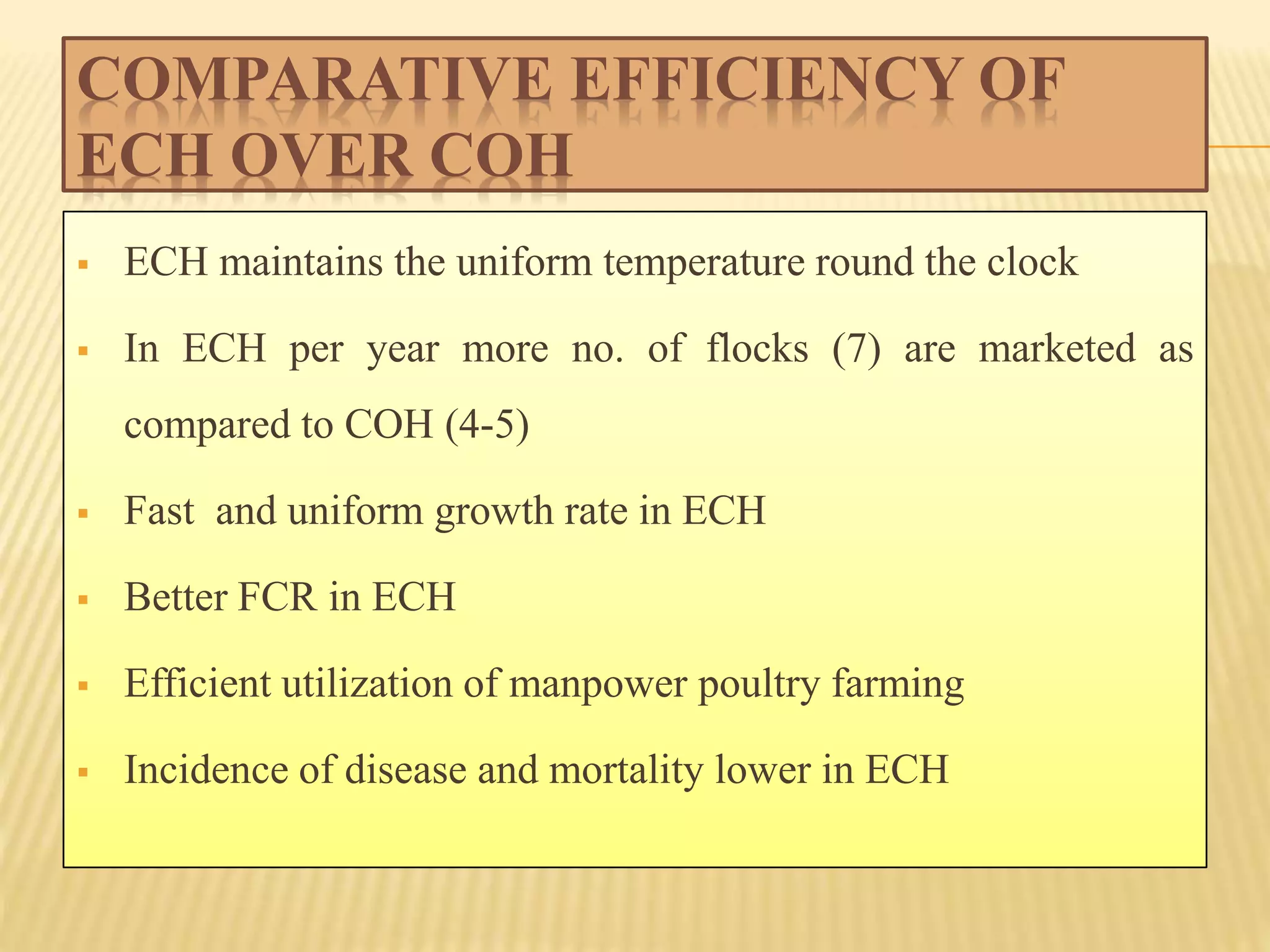 Environmentally Controlled House in Poultry Production | PPTX