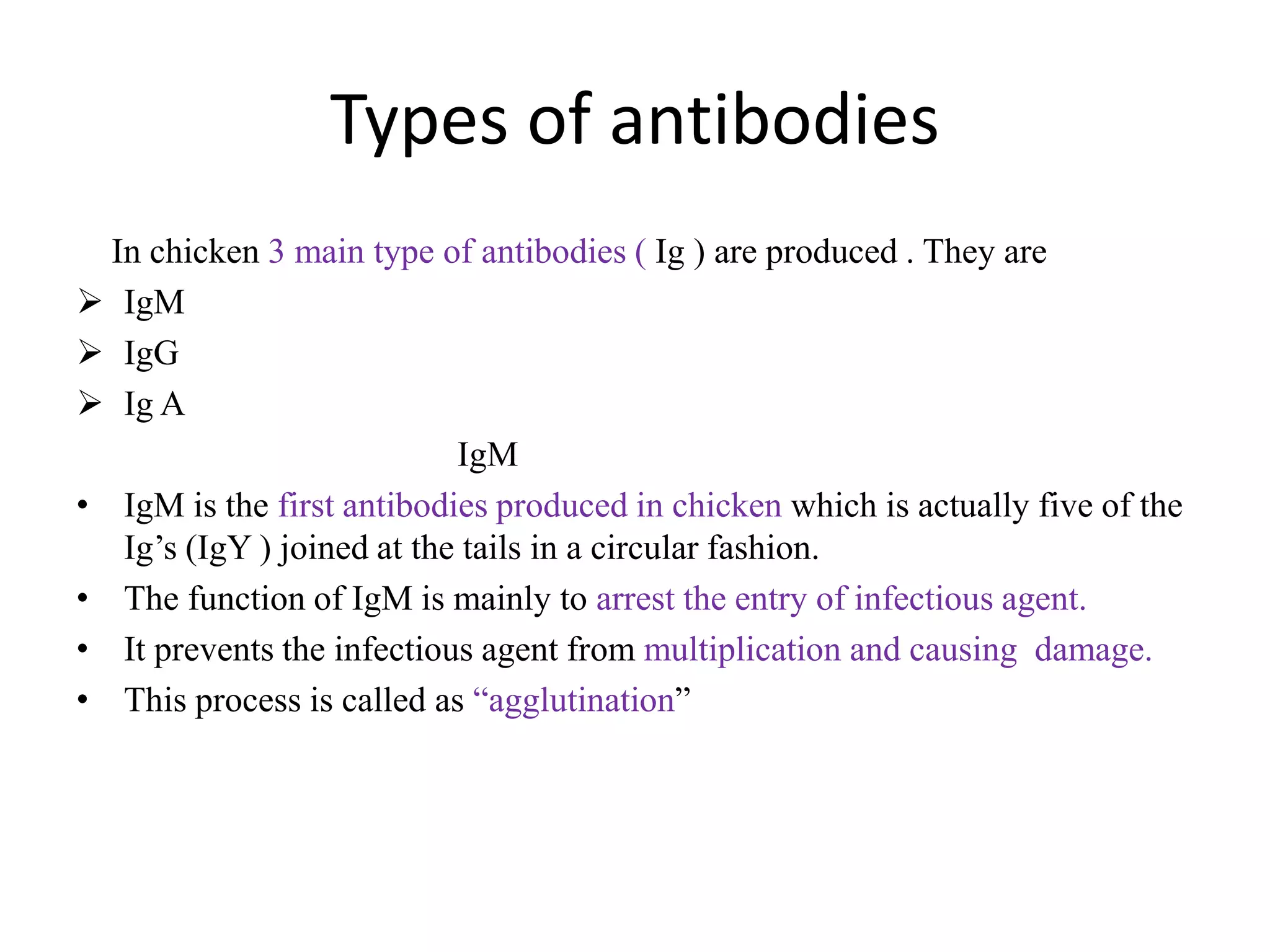 Poultry immune response | PPTX
