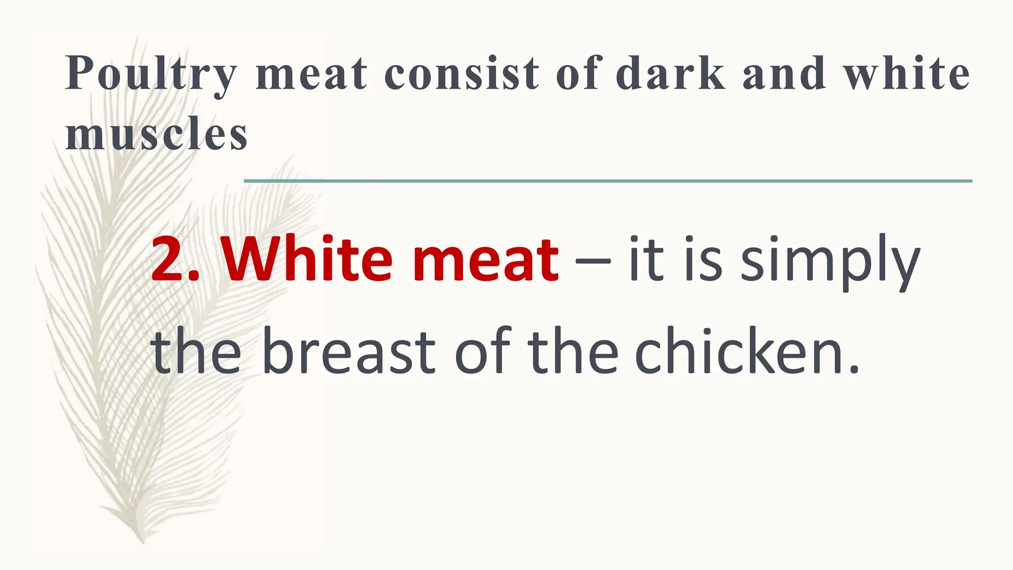 TLE Cookery 10 - Poultry and Game, variety | PPTX