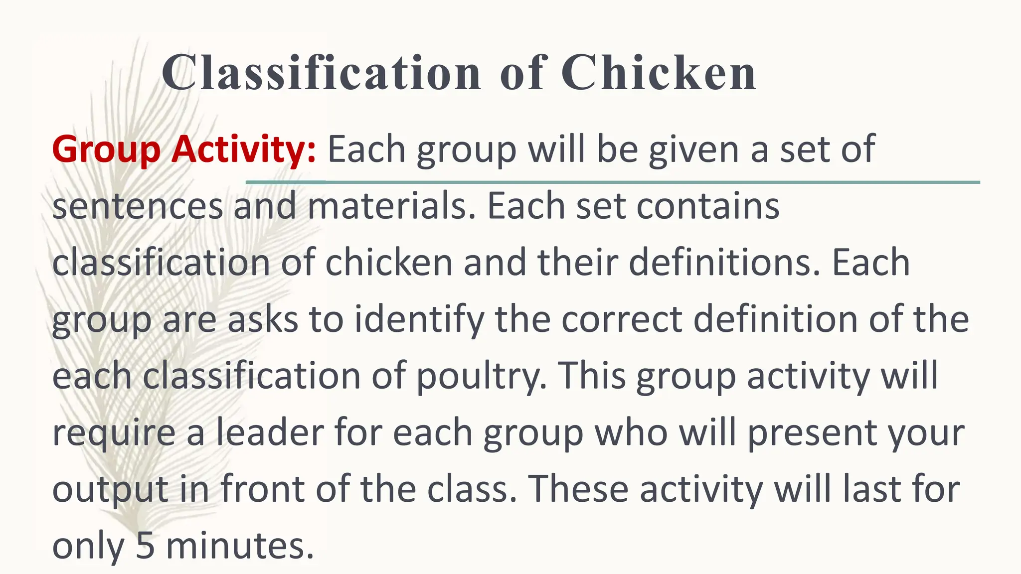 TLE Cookery 10 - Poultry and Game, variety | PPTX