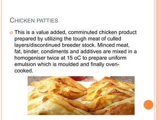 Poultry breeds and products | PPTX
