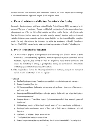 Poultry broiler farming 10000 birds | PDF