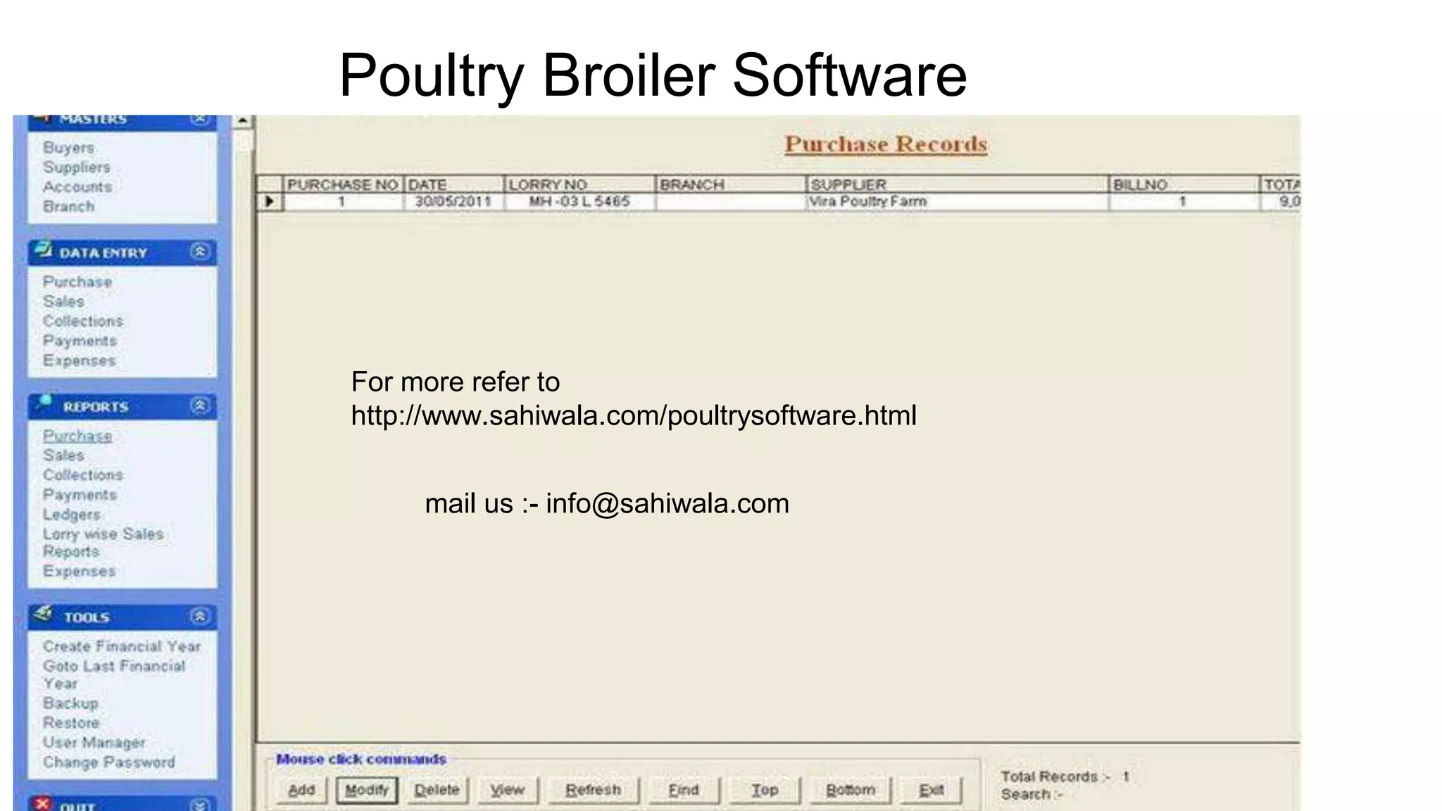 Poultry broiler software | PPT