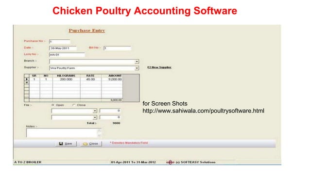 Poultry broiler software | PPT