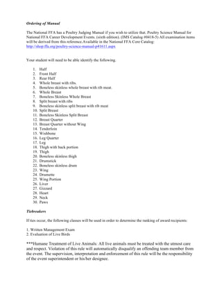 Poultry cde 2014 | PDF