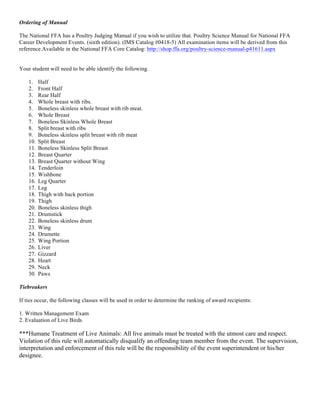 Poultry cde 2016 | PDF