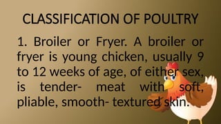 POULTRY DISHES COOKING METHODS CLASSIFICATION OF CHICKEN.pptx