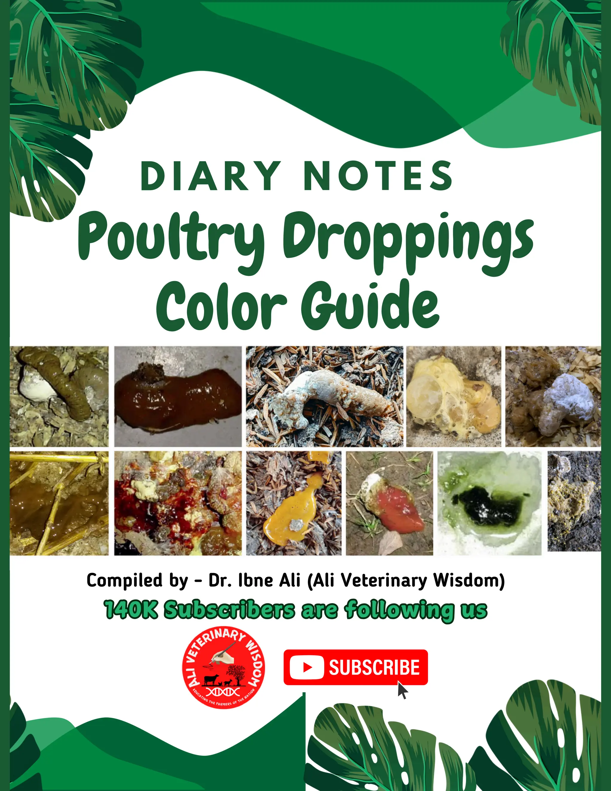 Poultry Droppings / Chicken Poop Color Guide | PDF