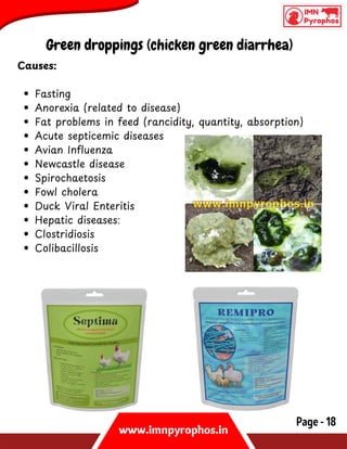 Poultry Droppings / Chicken Poop Color Guide | PDF