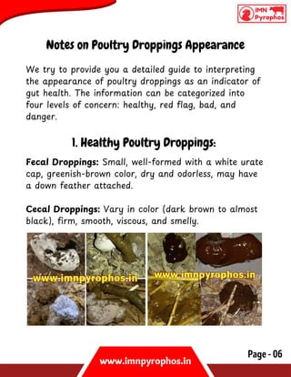 Poultry Droppings / Chicken Poop Color Guide | PDF