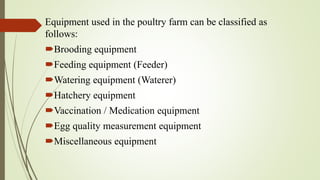 Poultry equipment.pptx