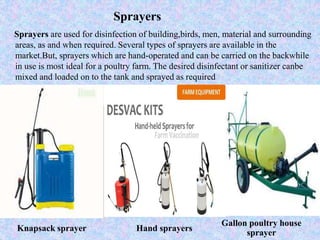 Poultry equipments | PPTX