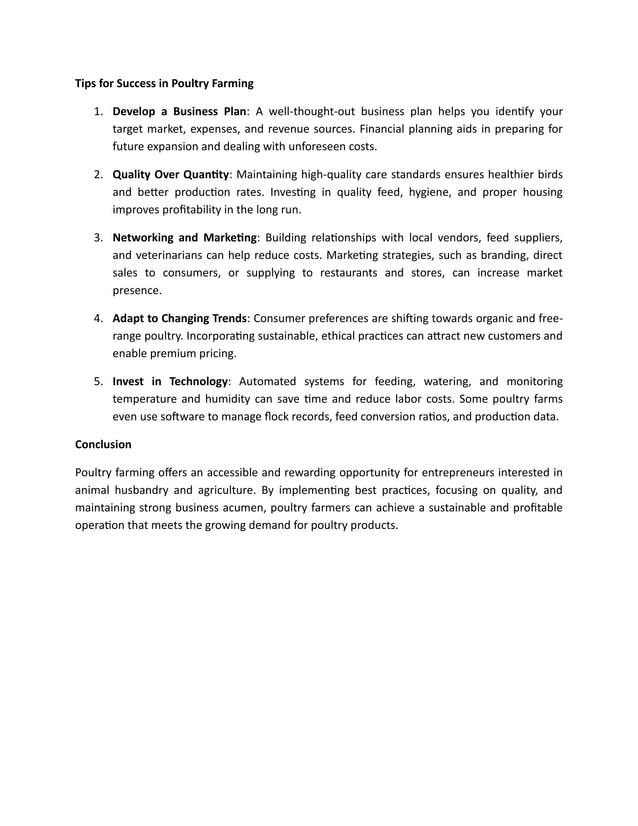 It is a Chicken Farming Equipment Manufacturer | PDF | Agriculture ...