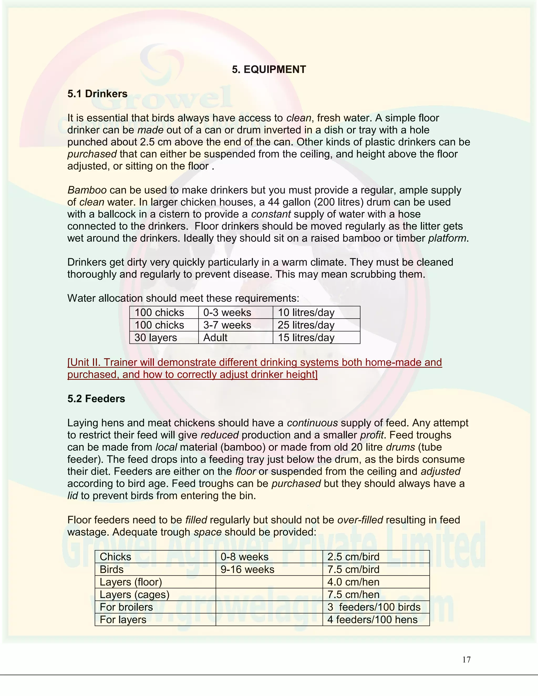 Poultry Farming Training Course | PDF