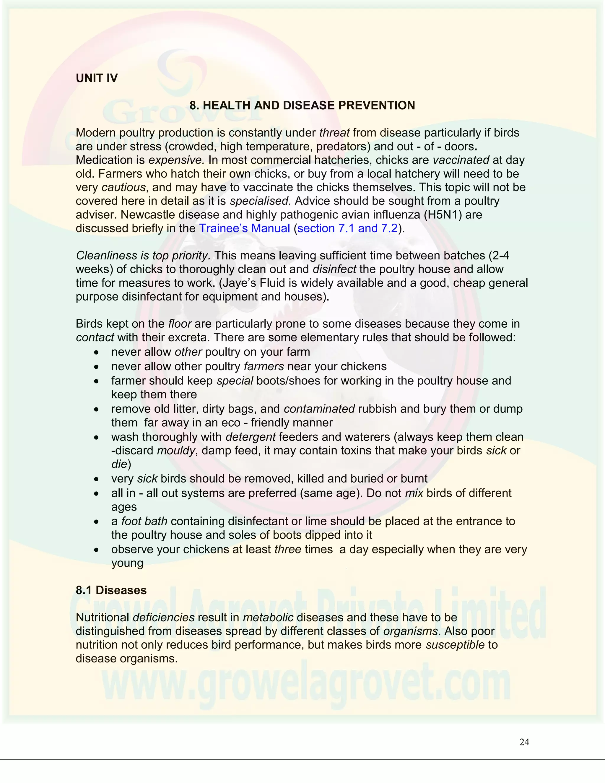 Poultry Farming Training Course | PDF