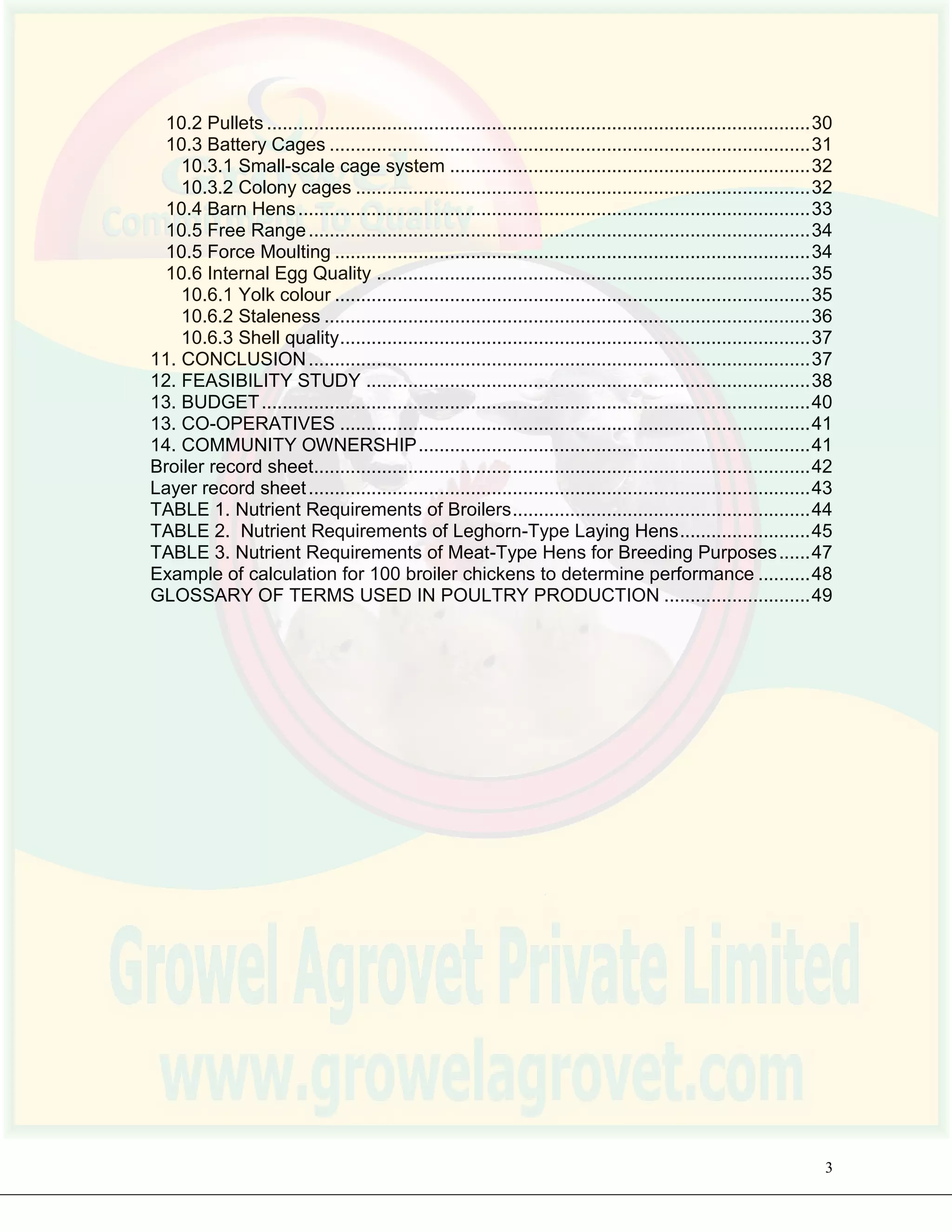 Poultry Farming Training Course | PDF