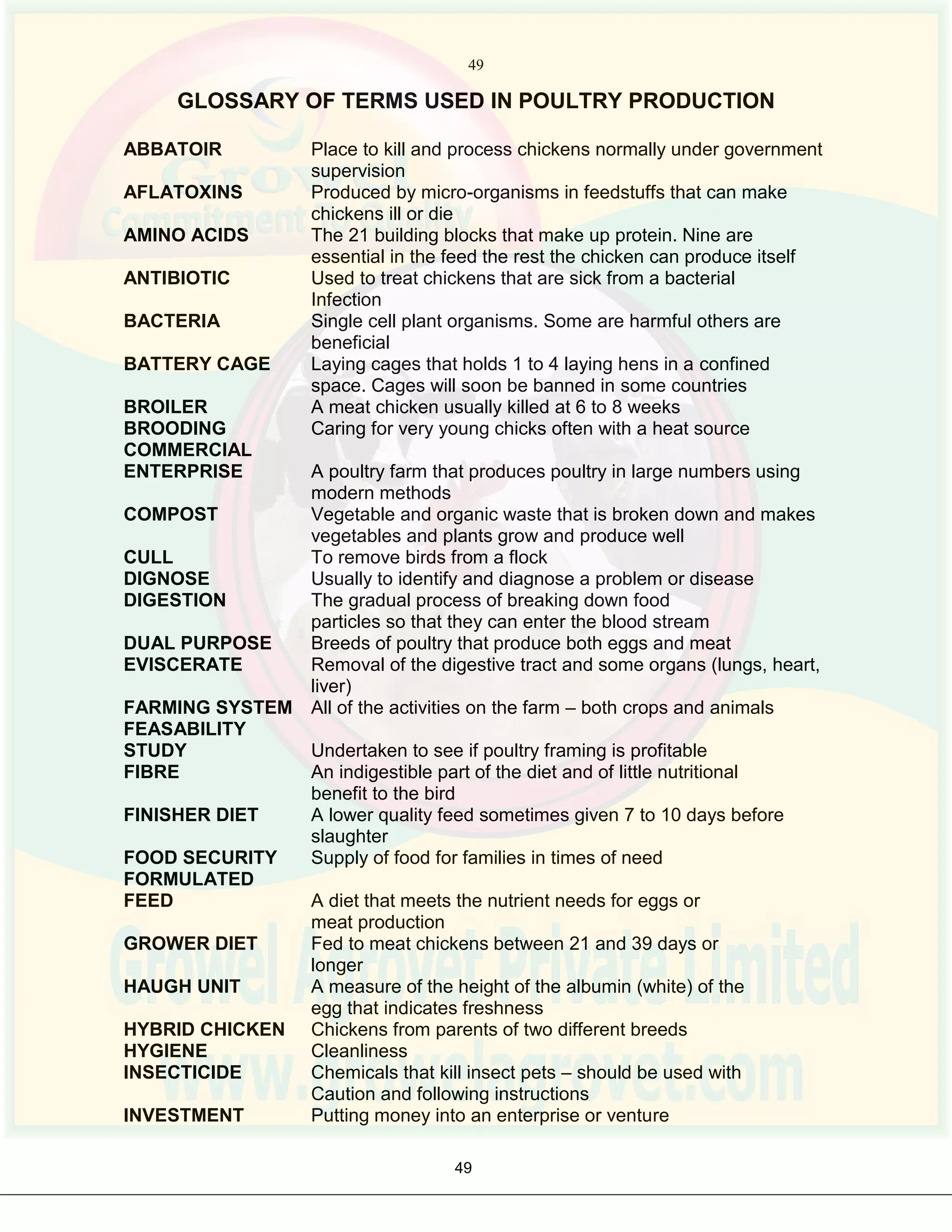 Poultry Farming Training Course | PDF