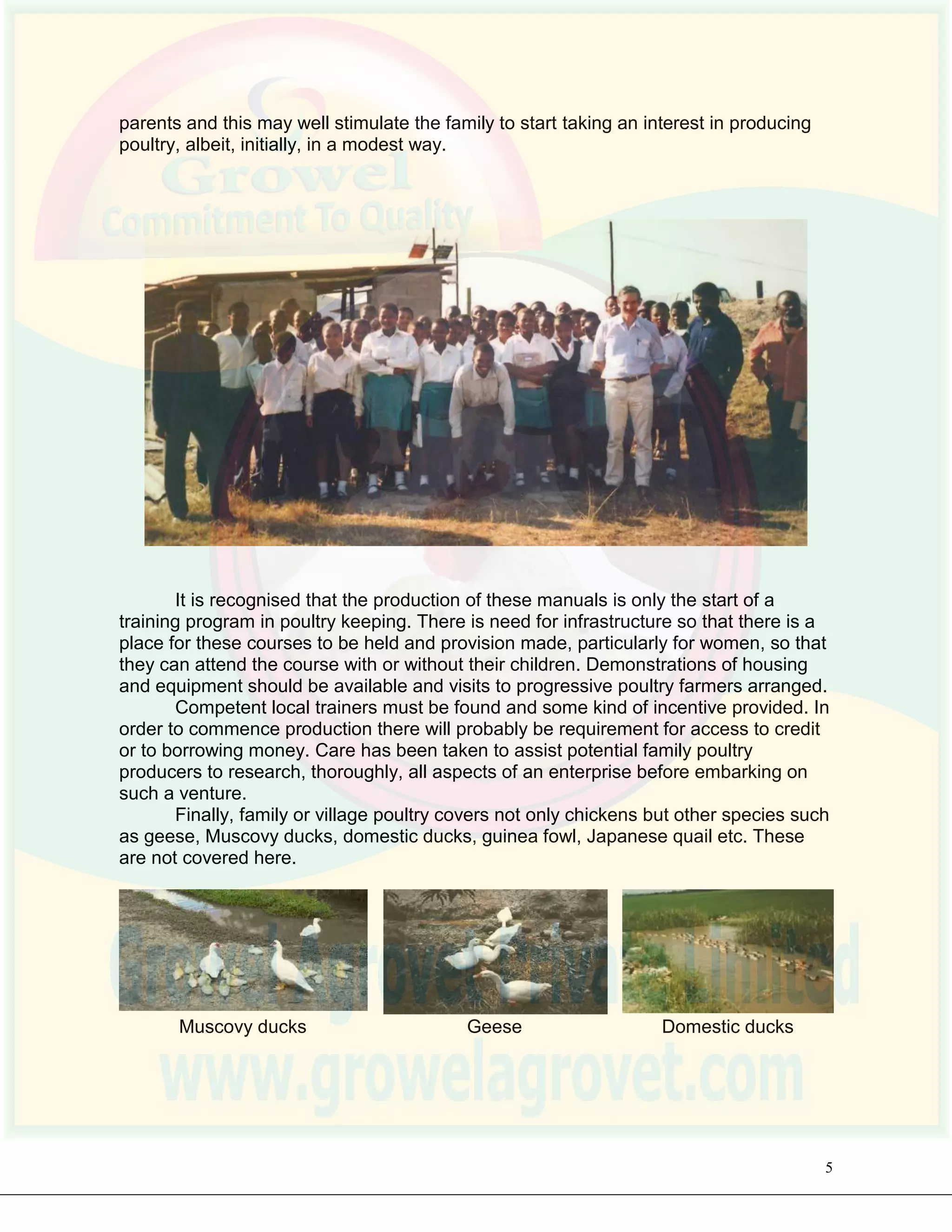 Poultry Farming Training Course | PDF