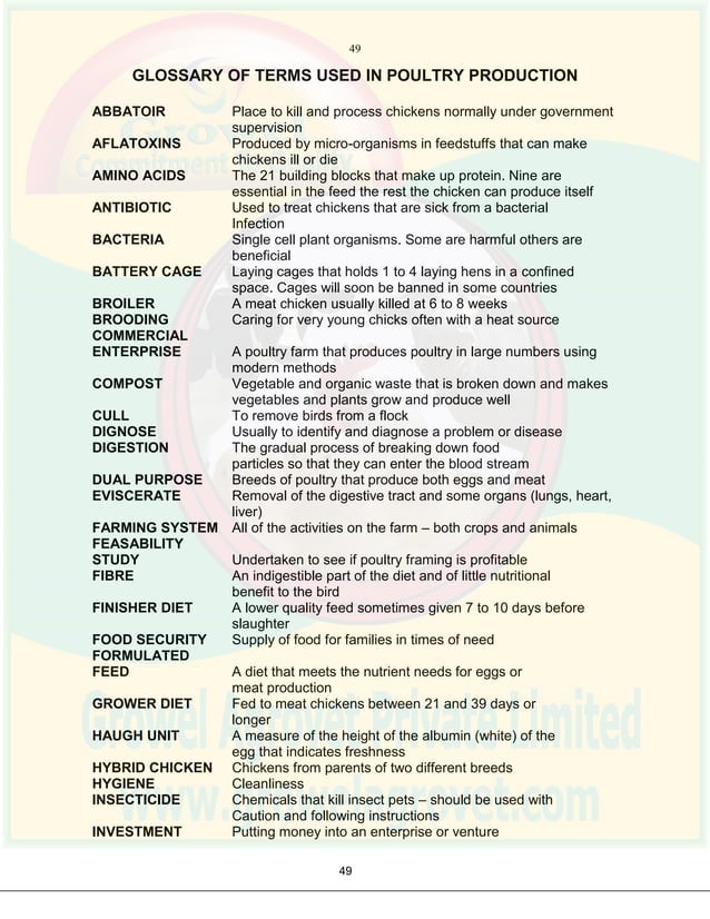 Poultry Farming Training Course | PDF