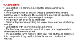 POULTRY FARM WASTE DISPOSAL MANAGEMENT.pptx