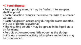 POULTRY FARM WASTE DISPOSAL MANAGEMENT.pptx