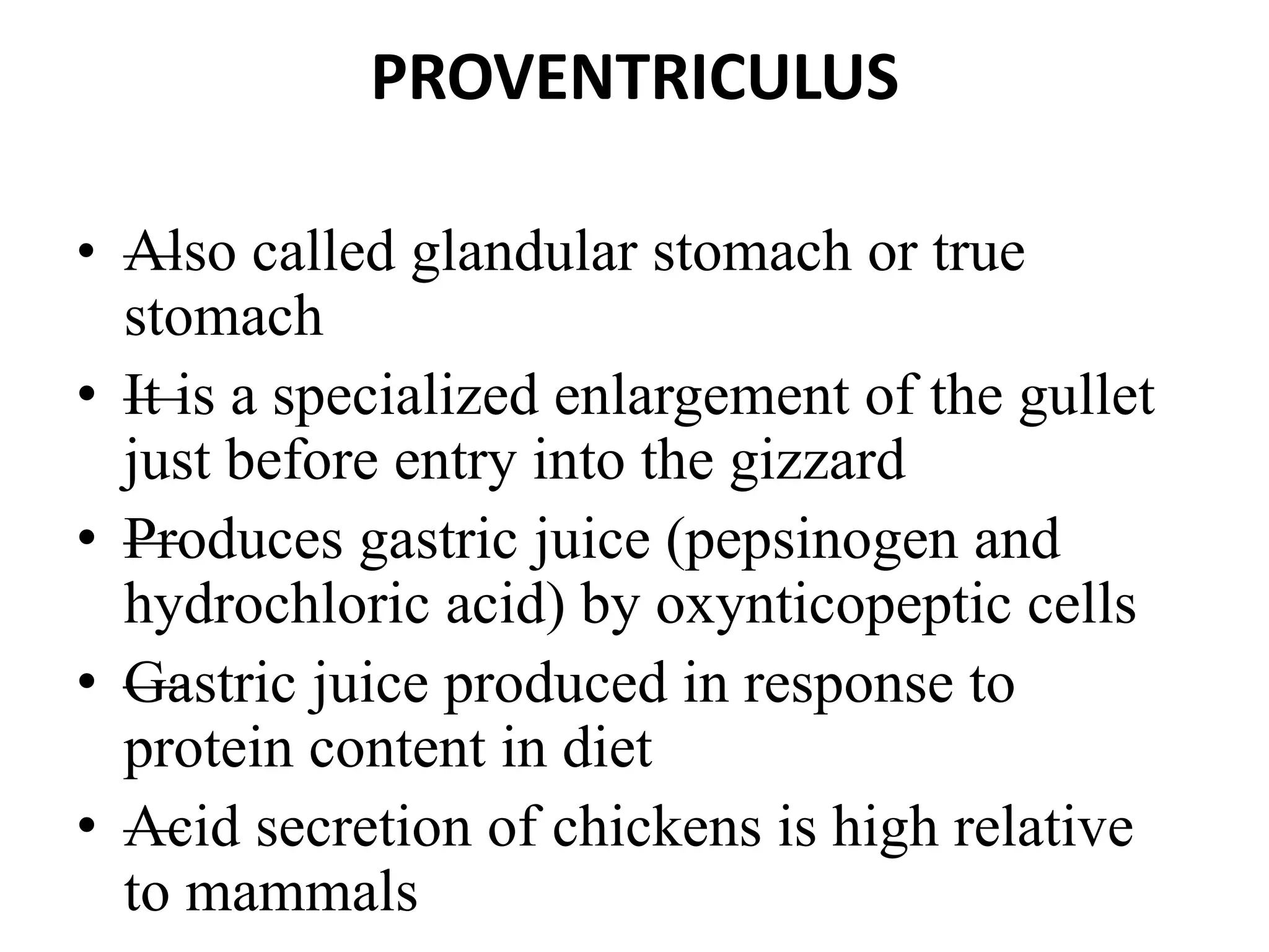 digestive system of Poultry | PPTX