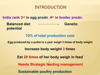 importance of scientific and proper POULTRY FEEDING | PPTX