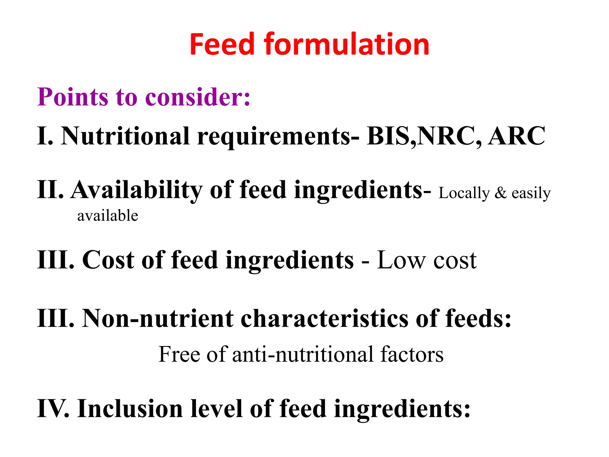 Feeding of Broiler, Layer, Duck, Guine fowl, Japanese Quail, Emu ...
