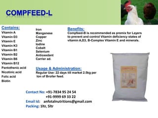 Poultry feed supplement | PPSX