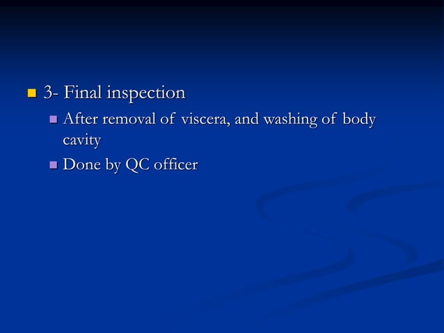 Poultry & fish inspection .ppt