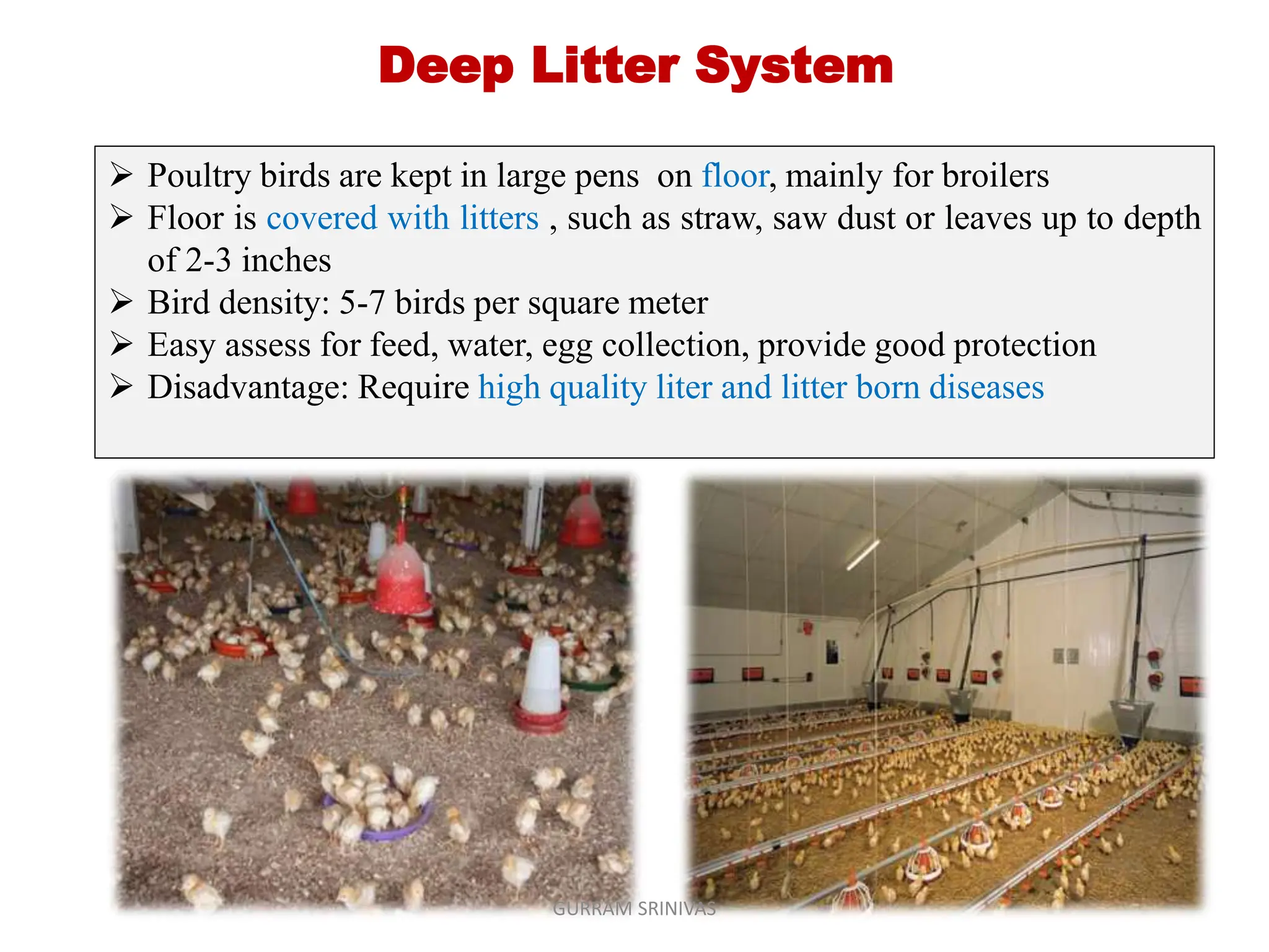 Different Types of Poultry Housing System for Tropical Climate | PPT