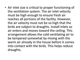 POULTRY HOUSE VENTILATION and Management.pptx