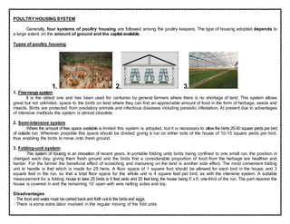Poultry housing system | DOCX