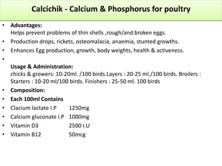poultry liver medicines Bangladesh | PPT
