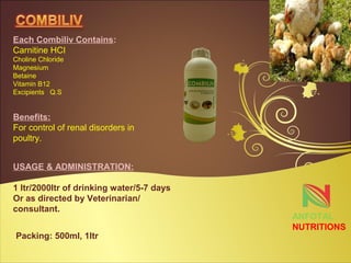 Poultry liver stimulant | PPT