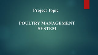 poultry management for a student at NLC.pptx